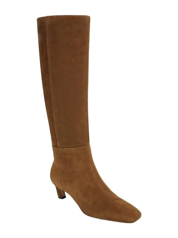 Sam Edelman Perla Knee High Leather Boot - Warmnutmeg