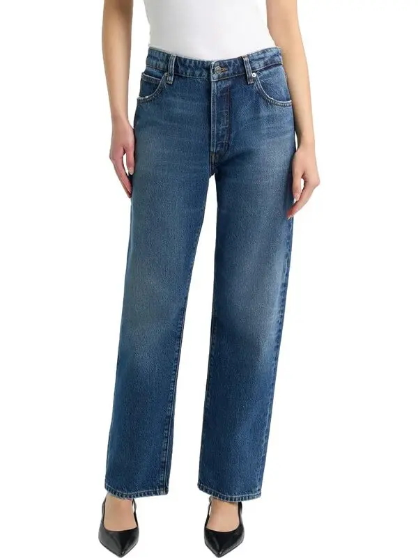 FRAME The Essential Straight Leg Jeans - Lucky