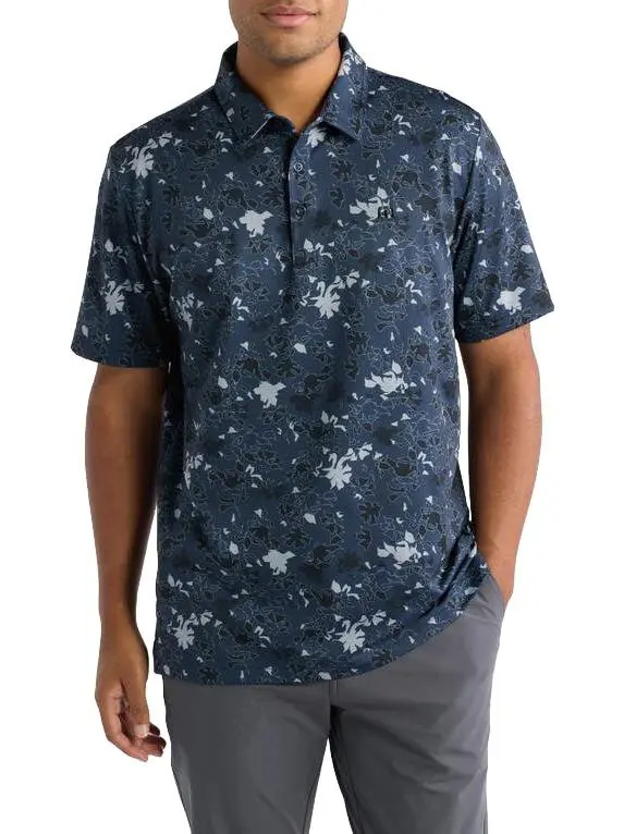 Travis Mathew Full Round Polo - Blue Nights