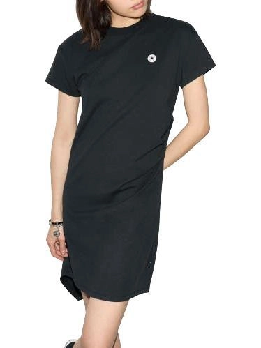 CONVERSE Drape Tee Dress - Converse Black