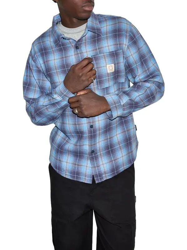 CONVERSE Plaid Work Shirt - Shady Multi