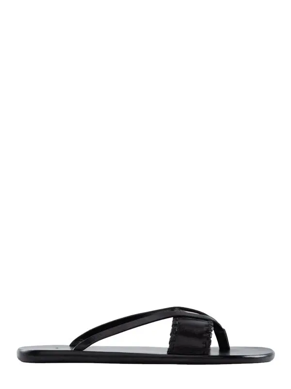 JUDE Helena Flat Leather - Black