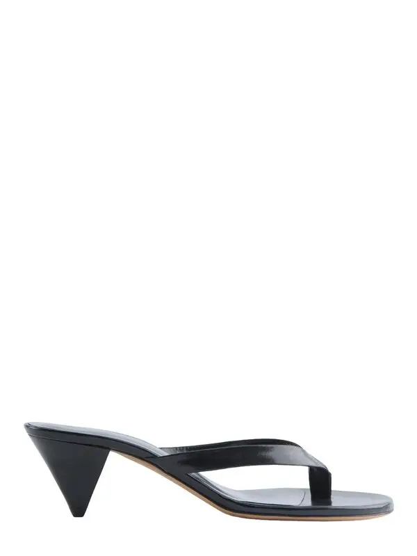 JUDE Rooty Sandal Leather - Black