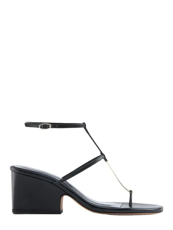 JUDE Solo Sandal Leather - Black