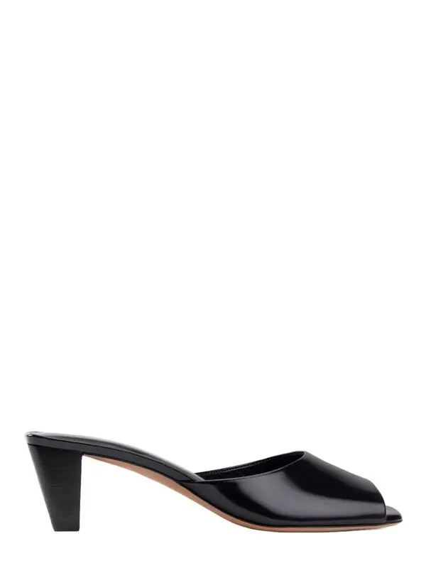 JUDE Ease Mule Brushed Leather - Black
