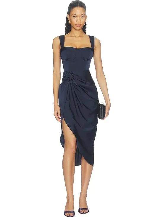 Yumi Kim Billy Midi Dress - Navy