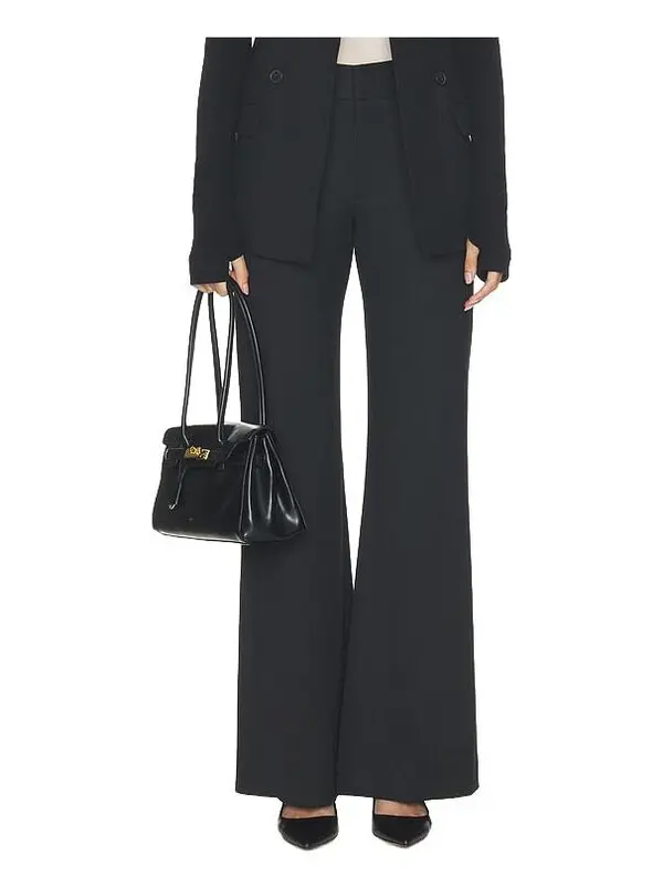 Smythe Classic Pant In Black - Deep Black