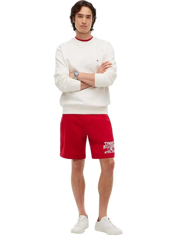 Tommy Hilfiger Athletic Department Logo Sweatshort - Medium Red