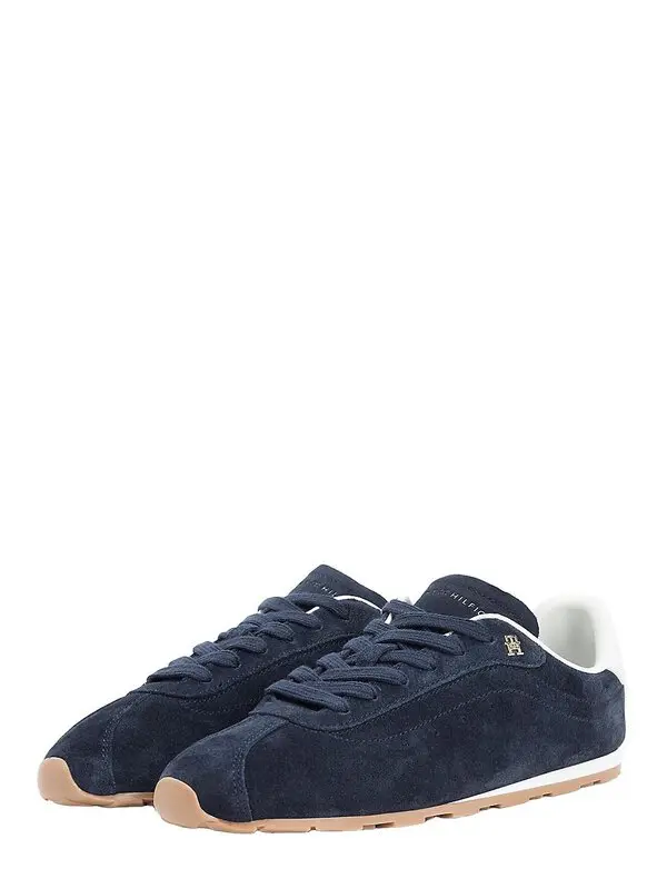 Tommy Hilfiger Suede Ballet Sneaker - Space Blue