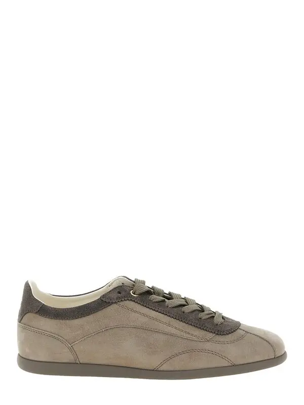Brunello Cucinelli Slim' Sneakers - Gray