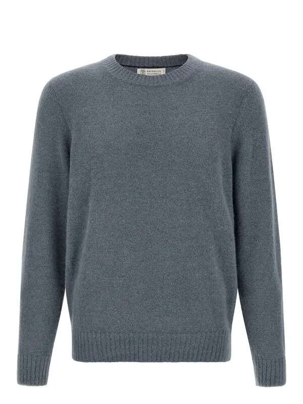 Brunello Cucinelli Crew-neck Sweater - Blue