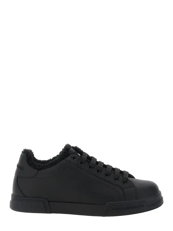 Dolce & Gabbana Portofino Light' Sneakers - Black