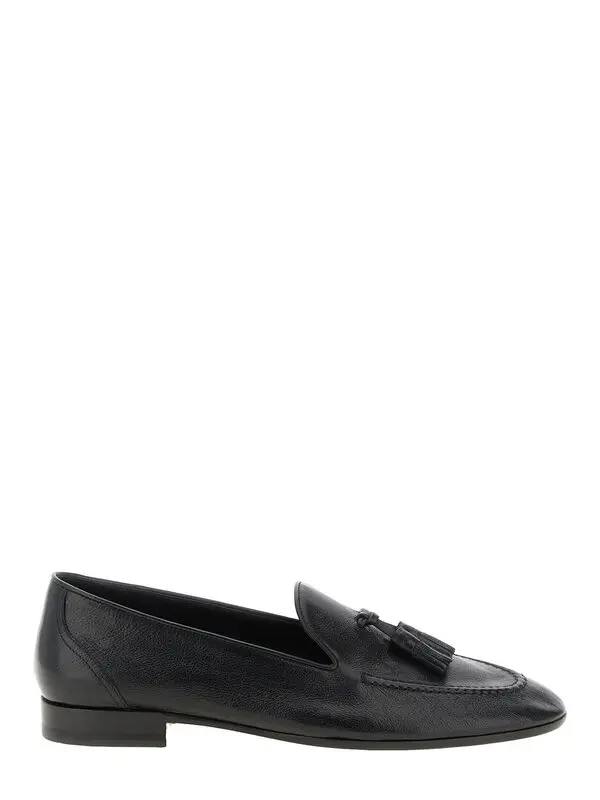 THE ROW Caden' Loafers - Black
