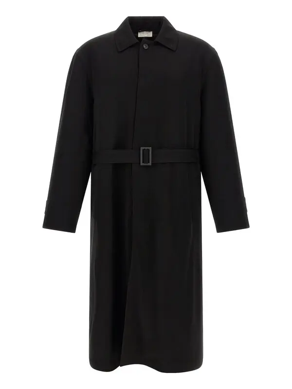 THE ROW 2-in-1 'rozi' Coat - Black