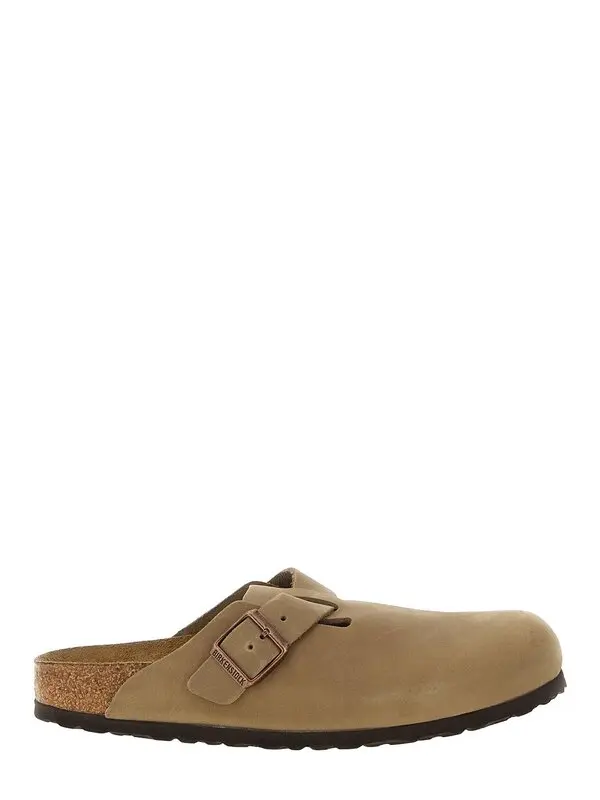 BIRKENSTOCK Boston' Sabots - Brown