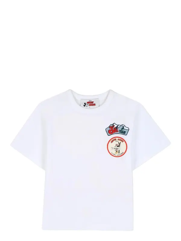 Marc Jacobs The Minnie Ski T-shirt In Size - White
