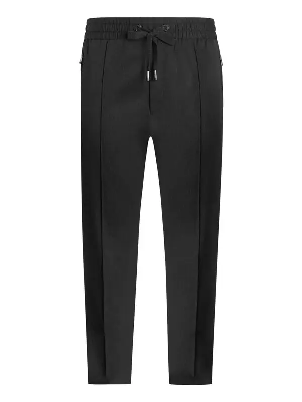 Dolce & Gabbana Technical Wool Jogging Trousers - Grey