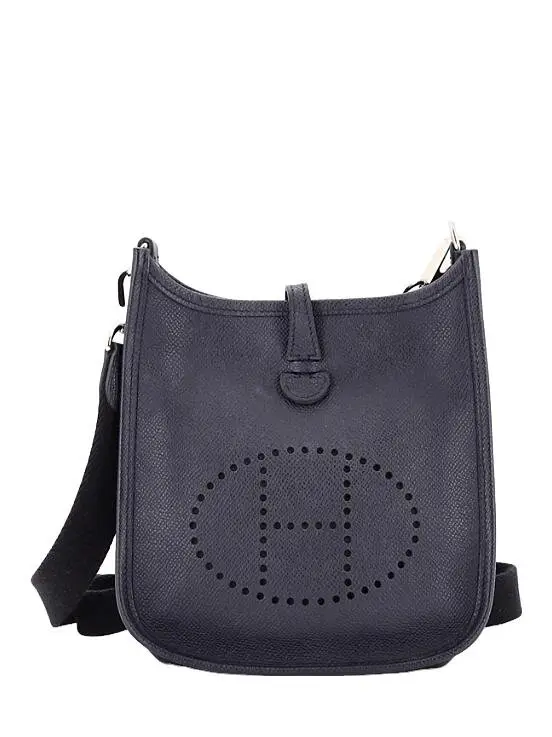 Hermès Tpm Evelyne Epsom Crossbody - Blue