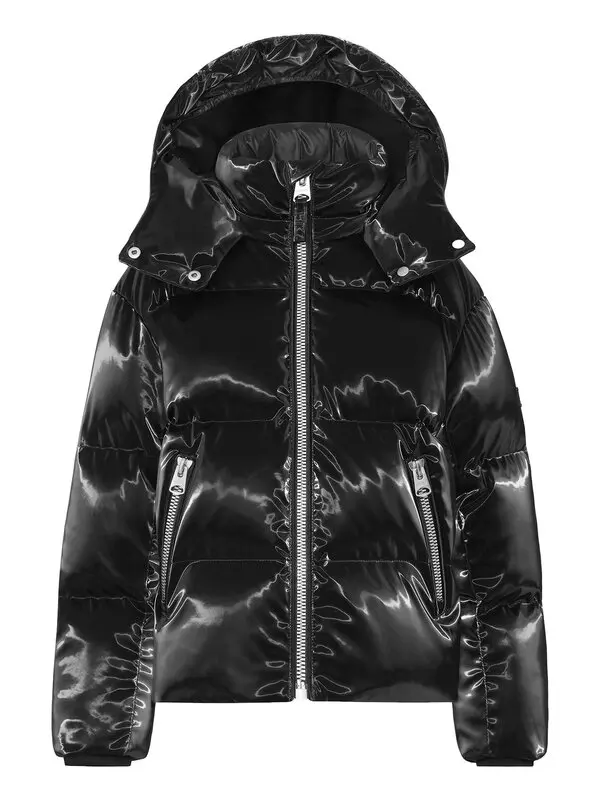 Mackage Jesse-tglo Glossy Parka - Black