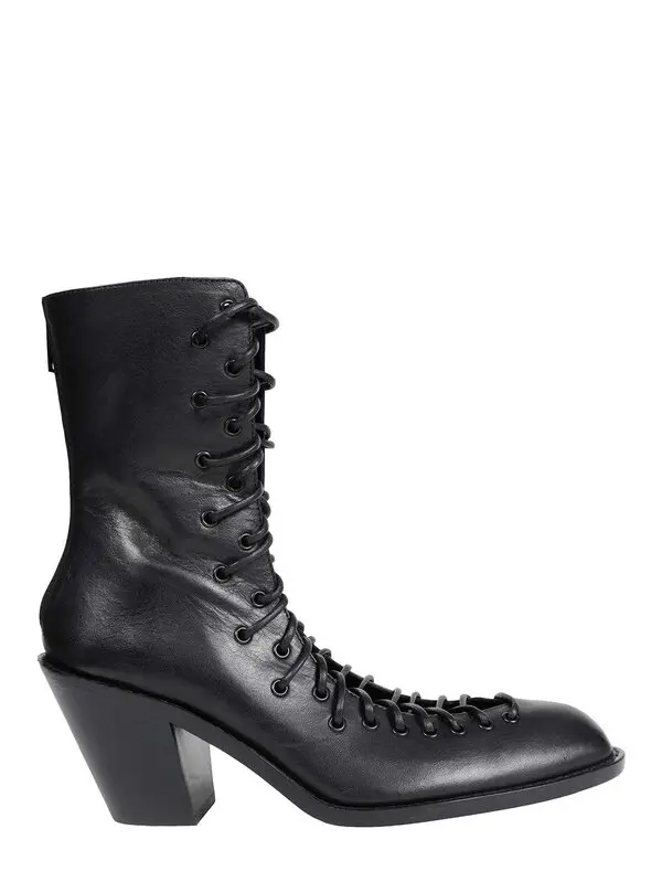ANN DEMEULEMEESTER Noelia Ankle Boots - Black
