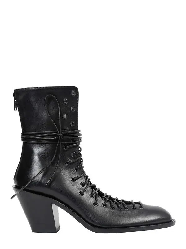ANN DEMEULEMEESTER Noelia Ankle Boots - Black