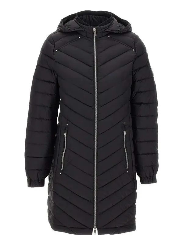 Moose Knuckles Air Down Parker Down Jacket - Black