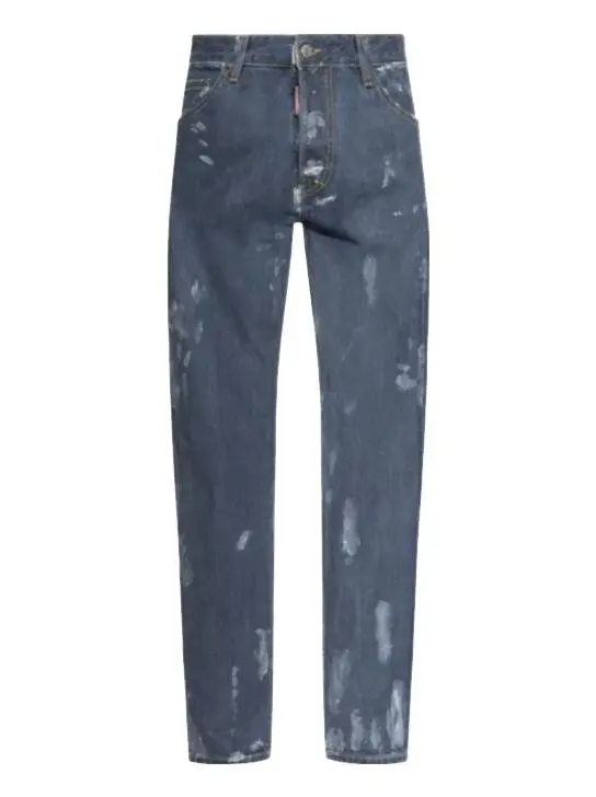 Dsquared2 Teddy Distressed Jeans - Blue