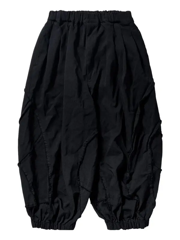 Comme Des Garçons Casual Pants With An Elastic Waistband - Black