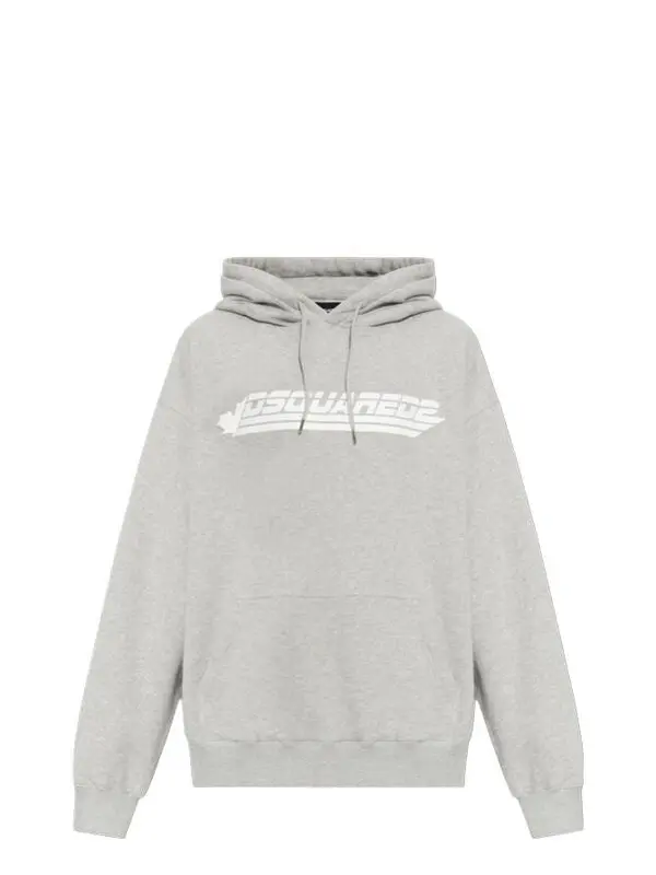 Dsquared2 Loose Fit Hoodie - Grey