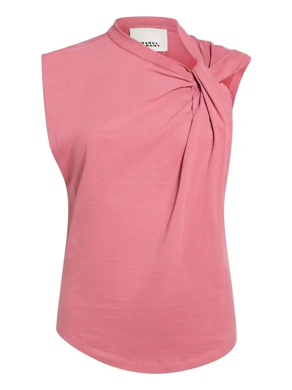 Isabel Marant Étoile Basic Color Crewneck Short-sleeve T-shirt - No