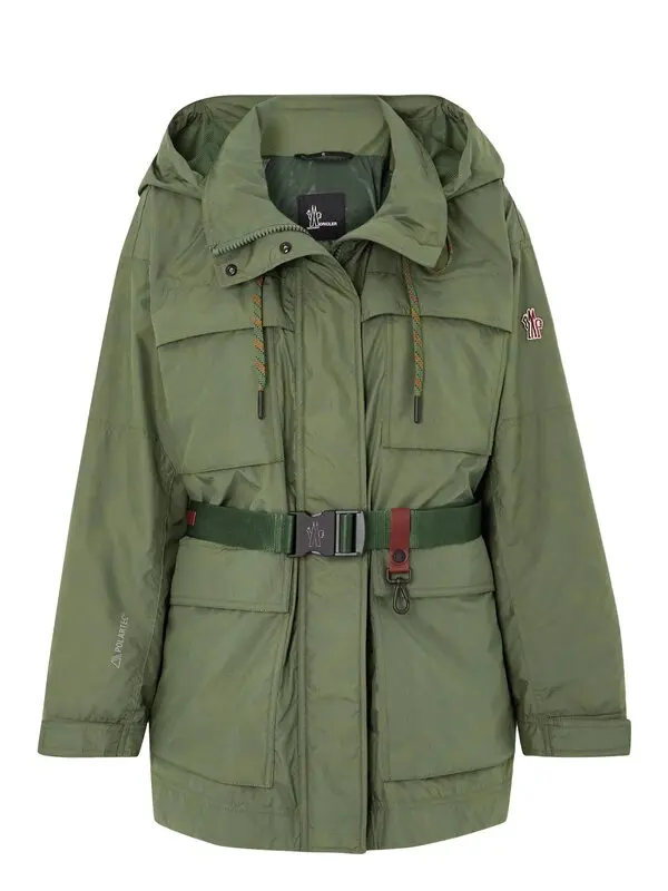 Moncler Long-sleeved Casual Jacket - Green