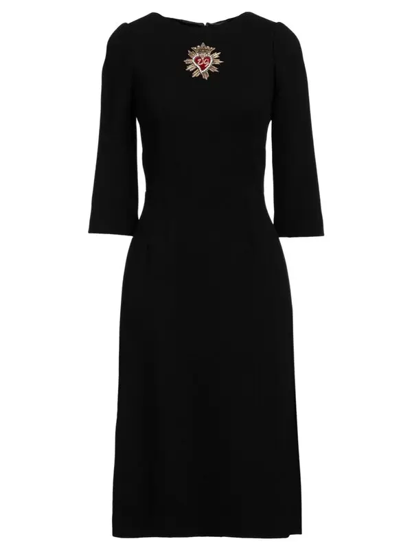 Dolce & Gabbana Solid-color Dress - Black