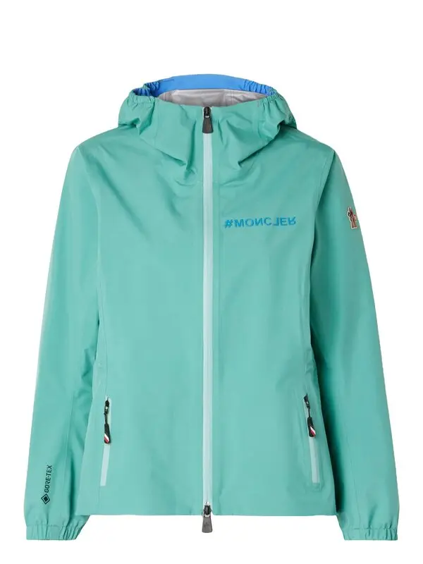 Moncler Long-sleeved Casual Jacket - Blue