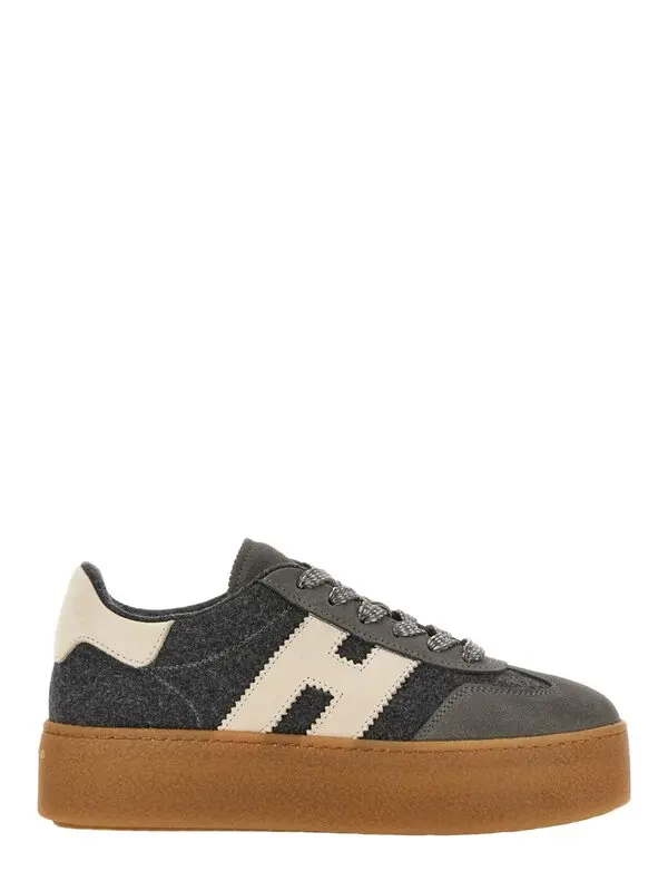 Hogan Lace-up Sneakers - Brown