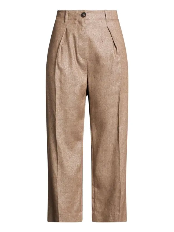 Brunello Cucinelli Straight-leg Trousers - Light Brown