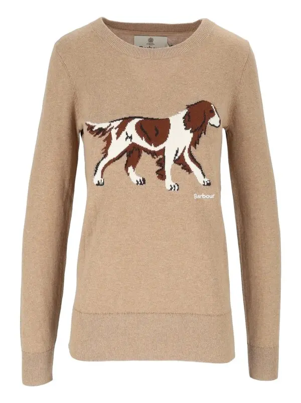 Barbour Ribbed Knit Sweater - Beige