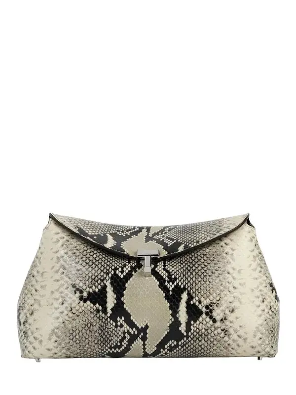 TOTEME T-clasp Crossbody Bag - Nude
