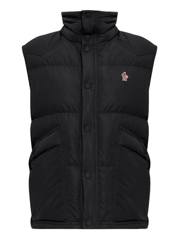 Moncler Sleeveless Padded Jacket - Black