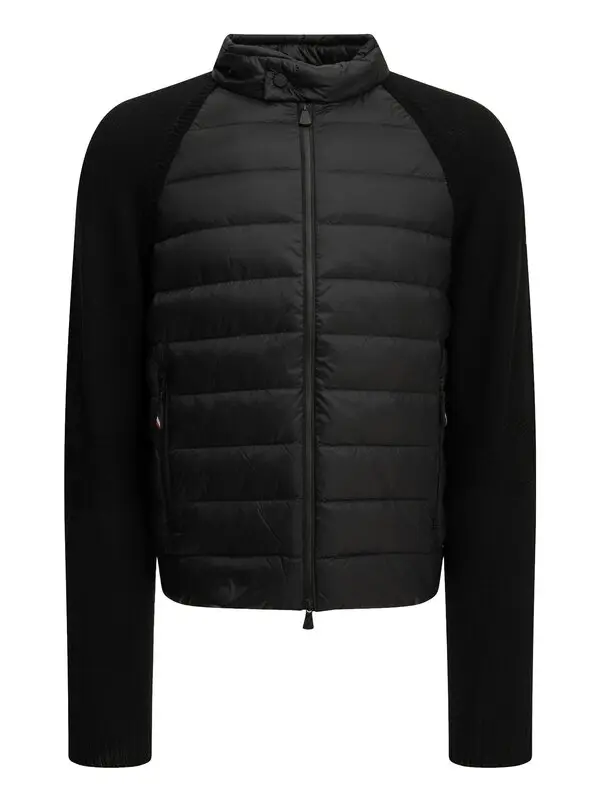 Moncler Long-sleeve Knit Top - Black