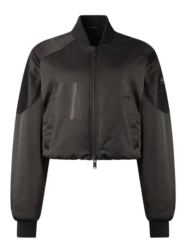 Moose Knuckles Long-sleeve Bomber Jacket - Black