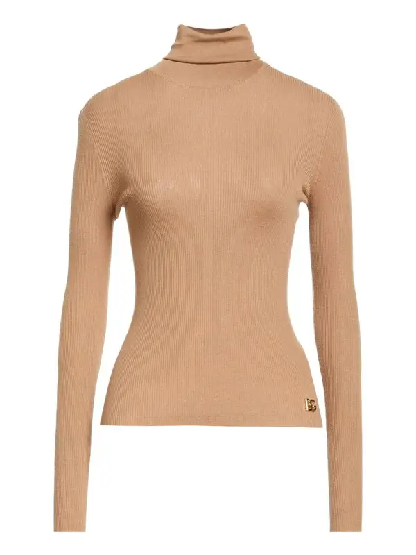 Dolce & Gabbana High-neck Long-sleeve Knitted Sweater - No