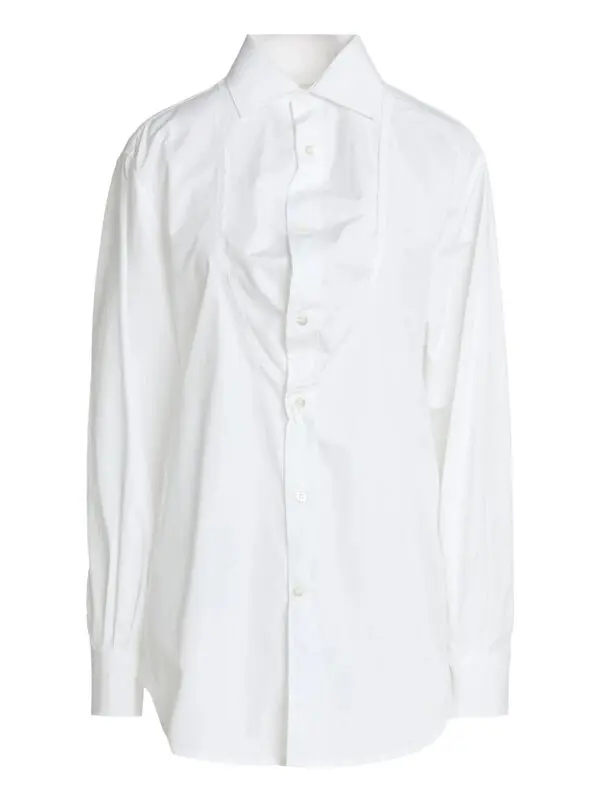 MAISON MARGIELA Solid Colour Shirts Blouses - No