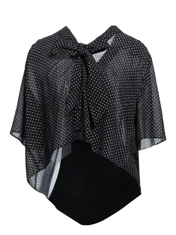 MAISON MARGIELA Patterned Shirts Blouses - Black