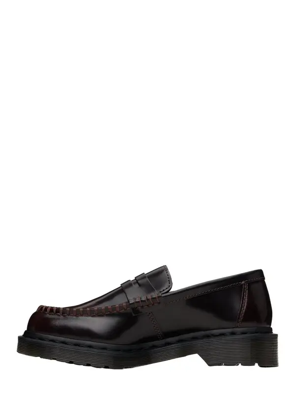 Dr. Martens Round Toe Loafers - Cherry Red