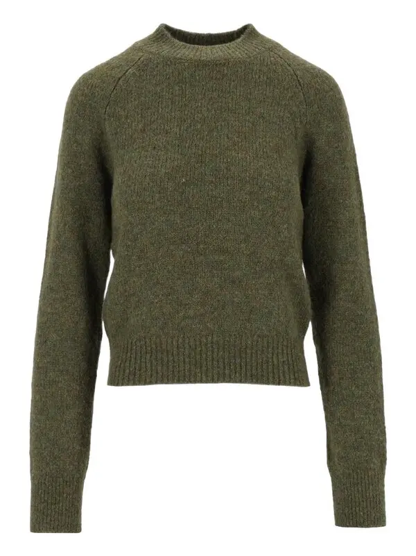 Dries Van Noten Texas High Crewneck Sweater - Green