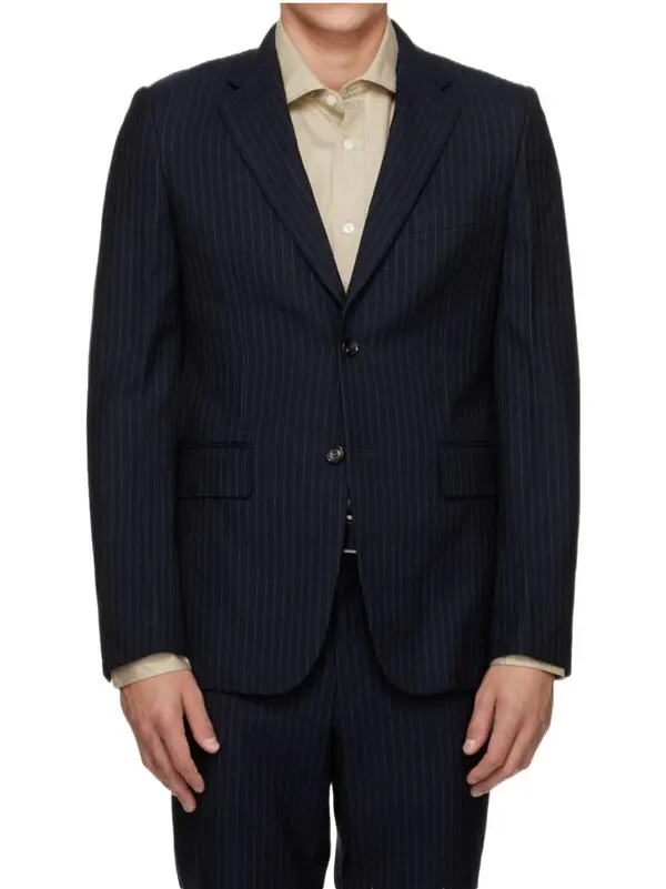 Comme Des Garçons Long-sleeve Jacket - Navy