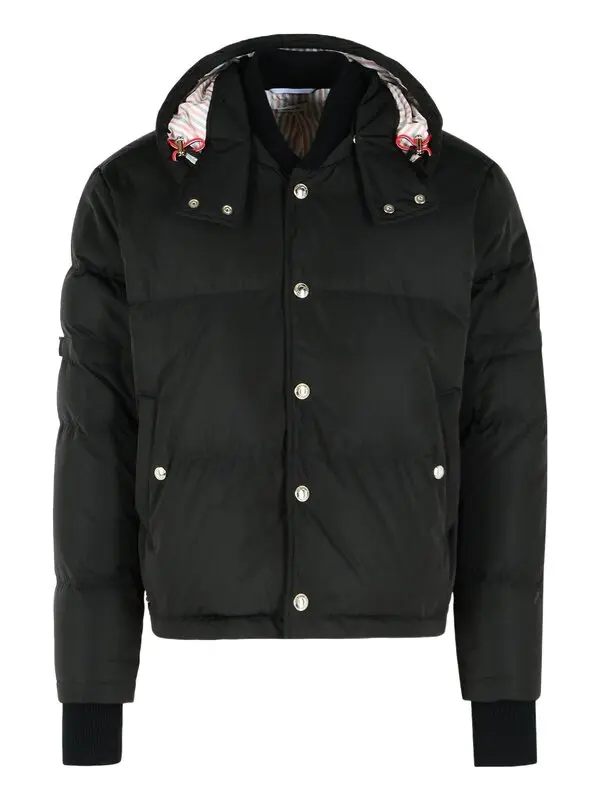 Thom Browne Hooded Jacket - Black