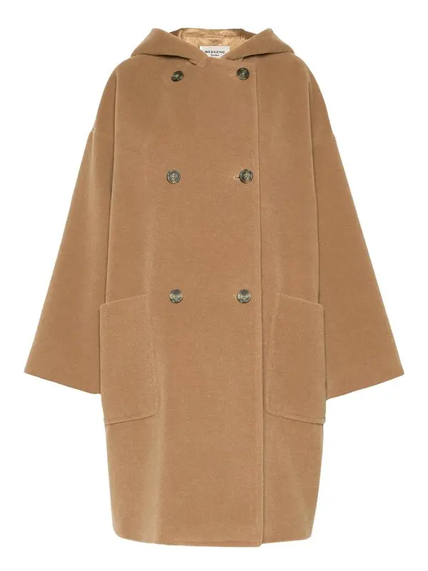 Max Mara Wool And Alpaca Beaver Cloth Coat - Camel