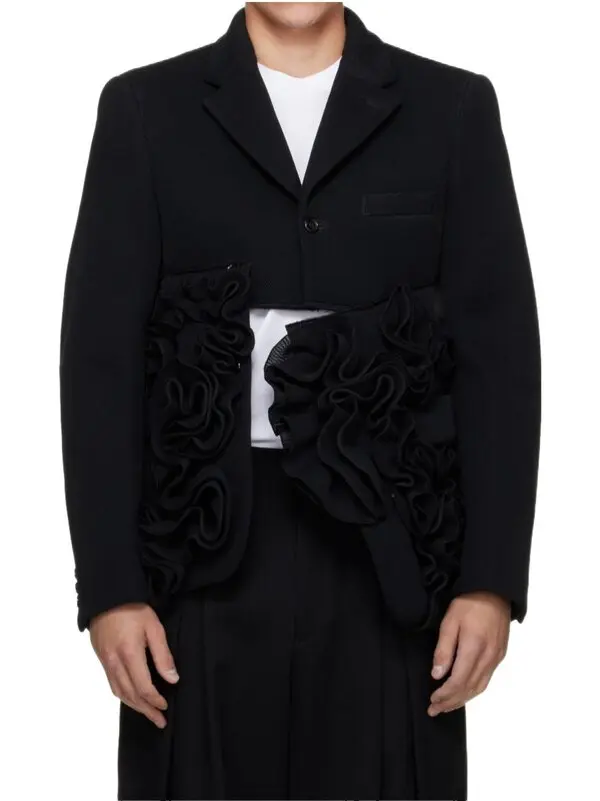 Comme Des Garçons Long-sleeve Jacket - Black