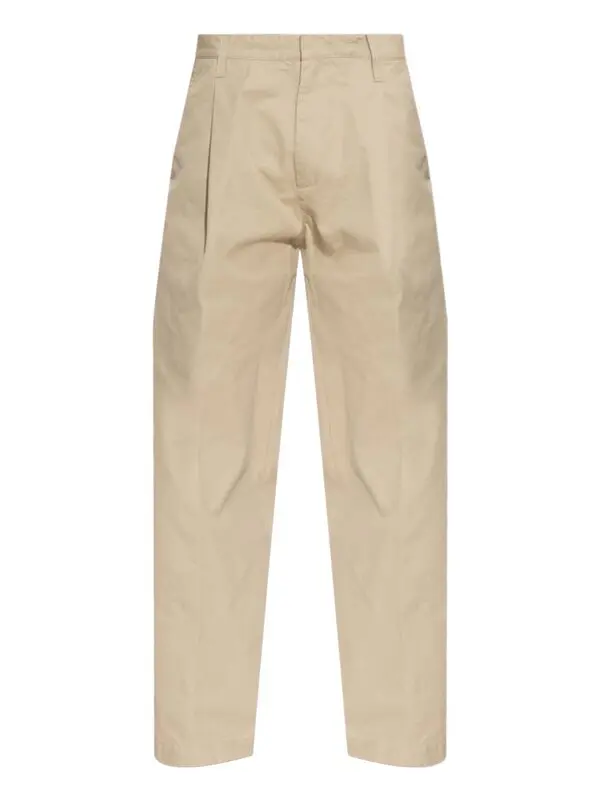 Dsquared2 Pleated Wide-leg Pants - Beige